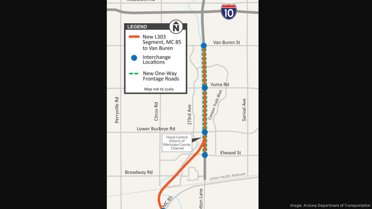ADOT designing new 4-mile extension of Loop 303 in Phoenix metro ...