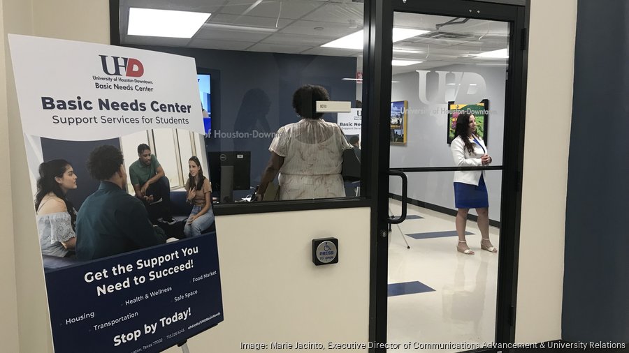University of Houston-Downtown opens Basic Needs Center - Houston Business Journal