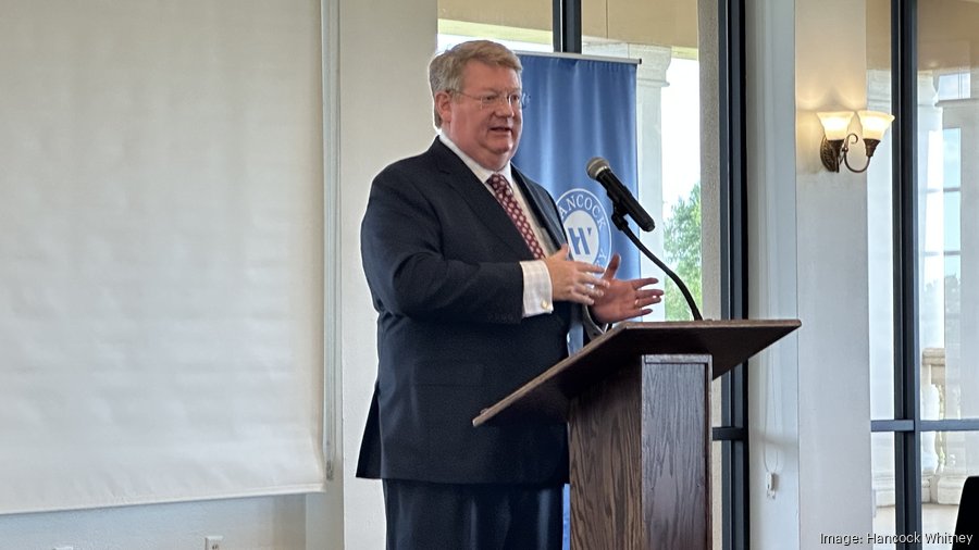Hancock Whitney CEO says now is the time to hire more bankers - Tampa ...