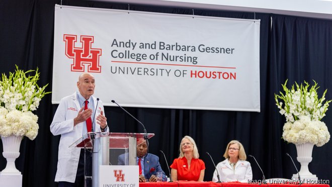 UH’s college of nursing renamed in honor of Andy and Barbara Gessners ...