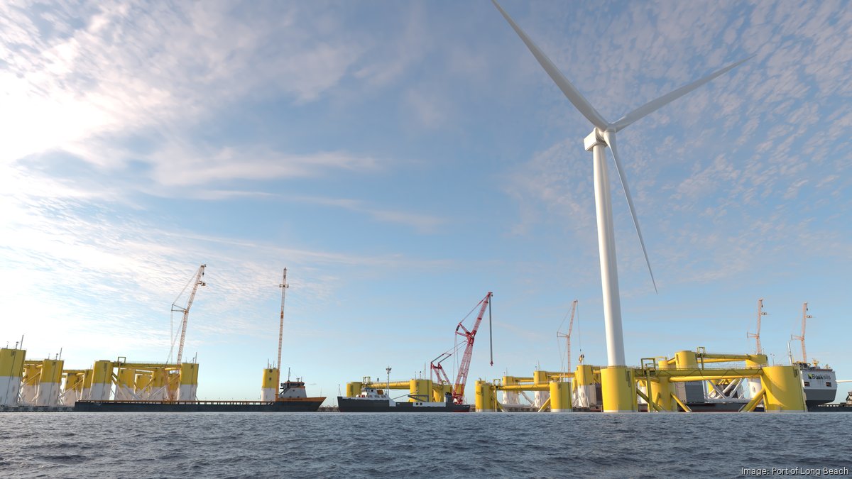 Port of Long Beach unveils plans for Pier Wind turbine facility - L.A ...