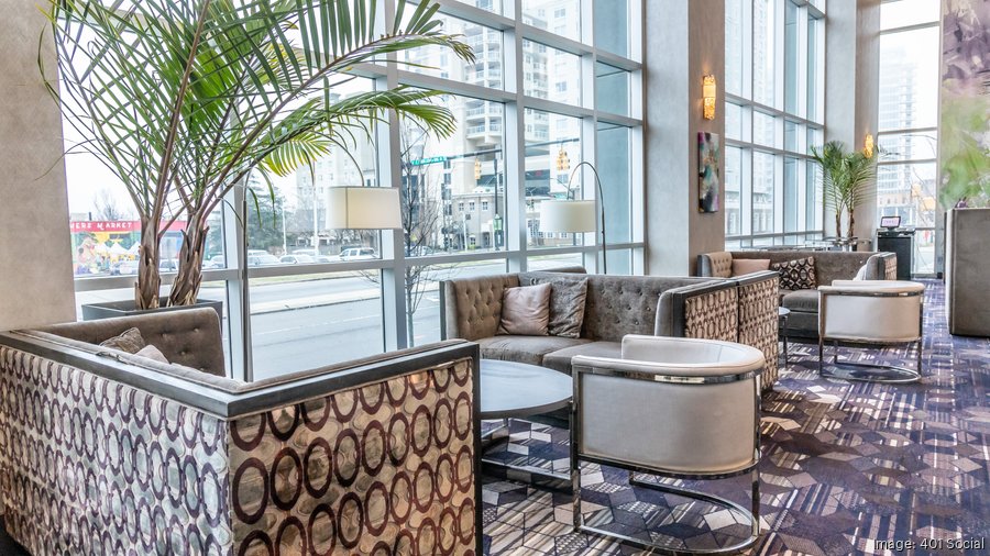 401 Social aims to be gathering spot at Embassy Suites uptown ...