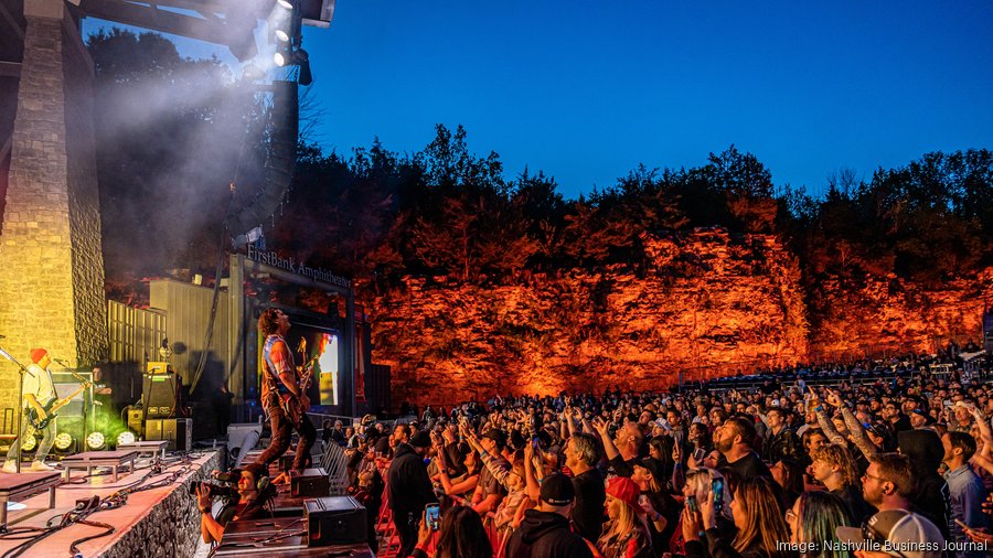 Inside Franklin's FirstBank Amphitheater at Graystone Quarry ...