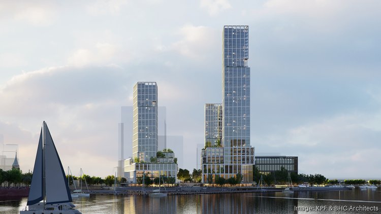 Three more towers planned for Harbor Point's final chapter - Baltimore ...