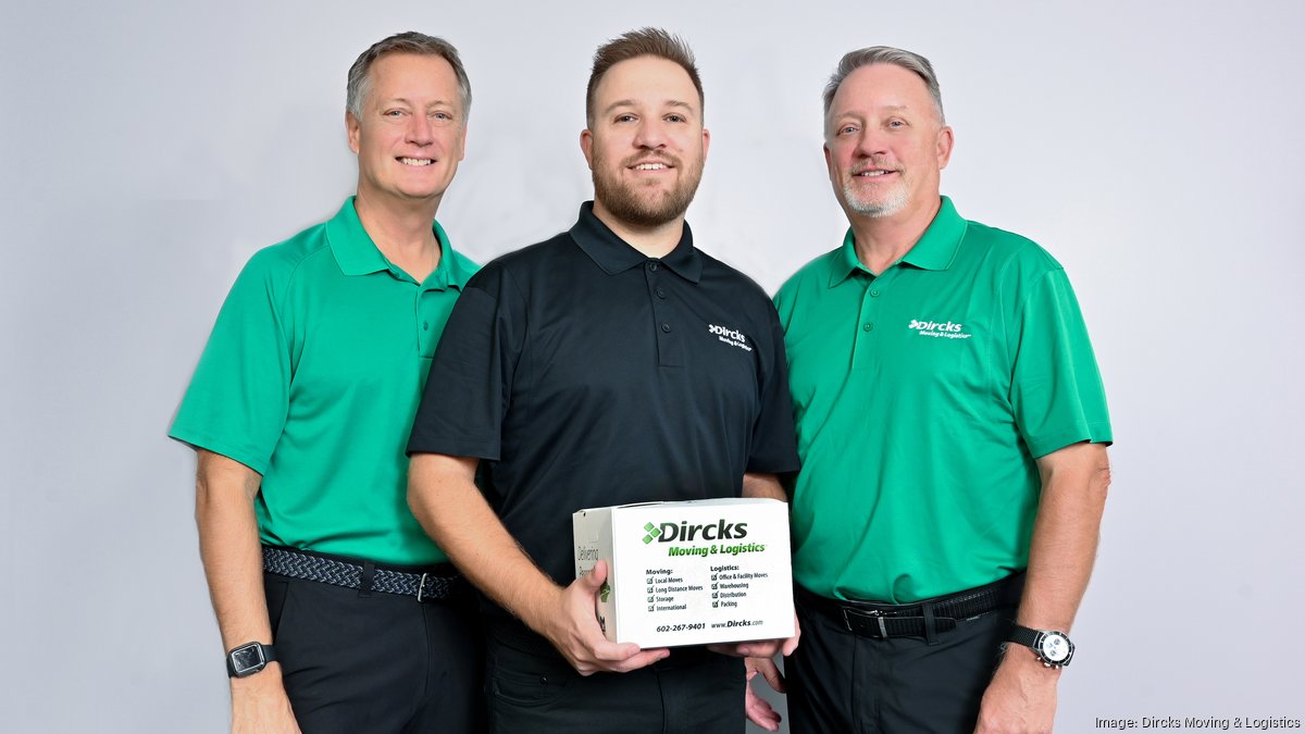 CEO Matt Dircks buys family-owned Dircks Moving & Logistics - Phoenix ...