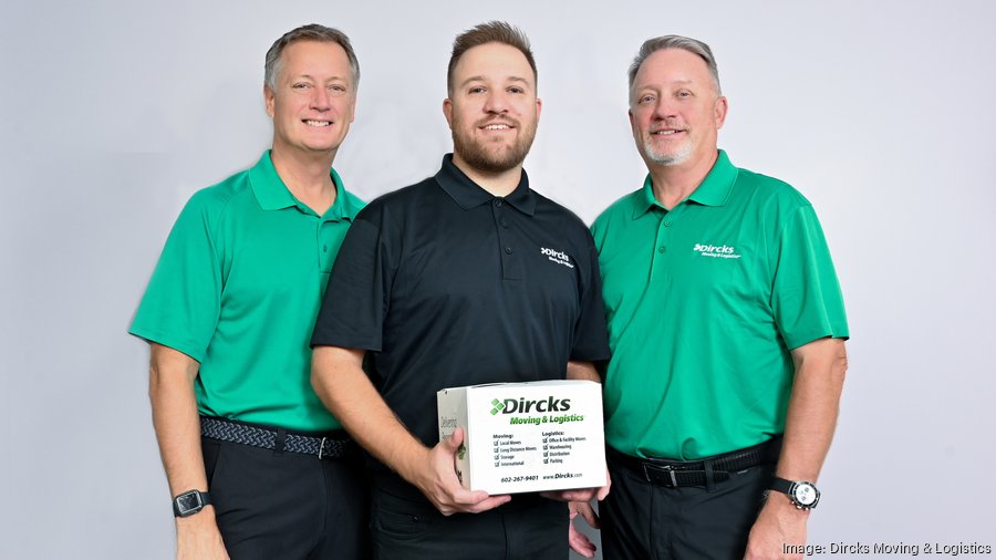 CEO Matt Dircks buys family-owned Dircks Moving & Logistics - Phoenix ...