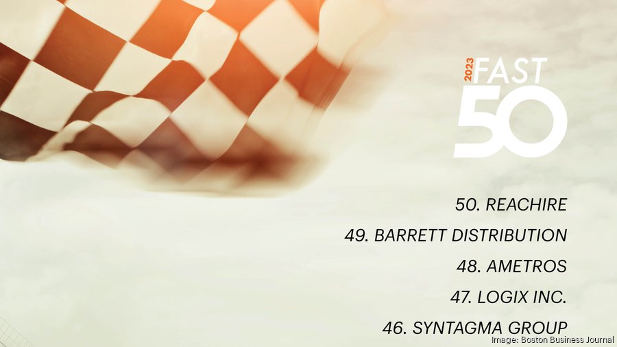 Boston Business Journal unveils its ranked Fast 50 - Boston Business ...