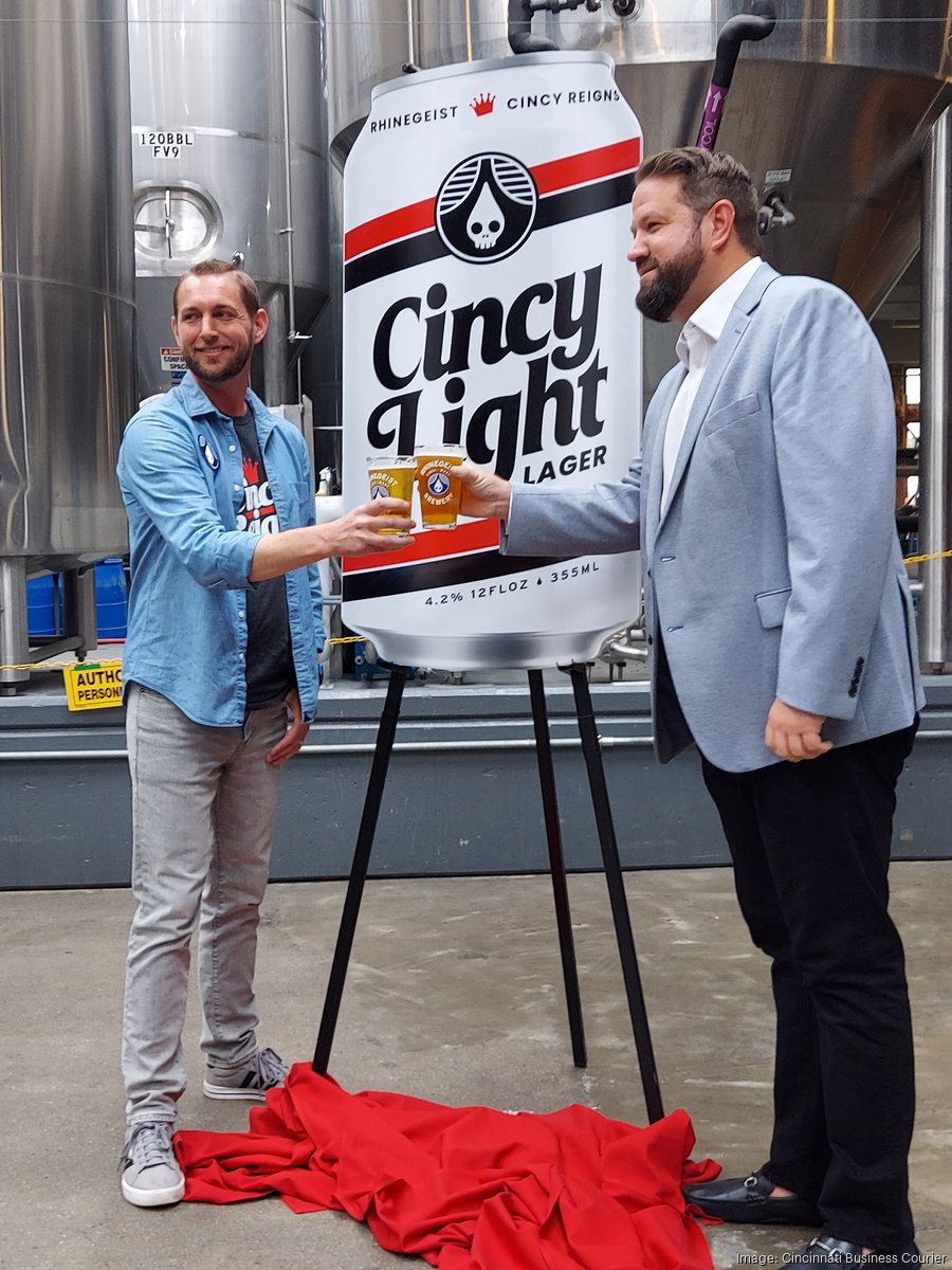 Rhinegeist, Cincy Reigns launch Cincy Light beer - Cincinnati Business ...