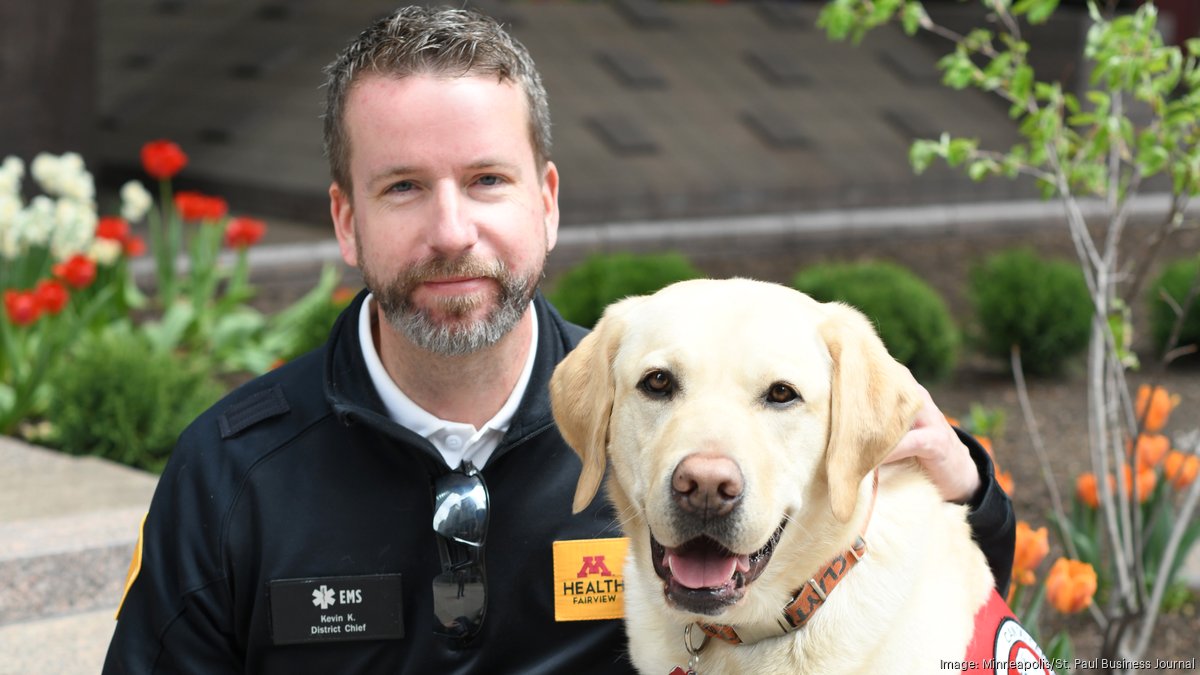 Health Care Heroes: Kevin Kane adds furry co-worker to M Health ...