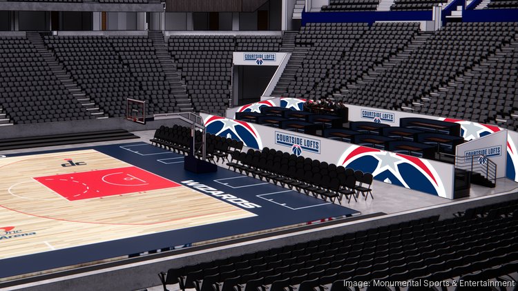 Washington Wizards unveil 'Courtside Lofts' premium seating option at ...