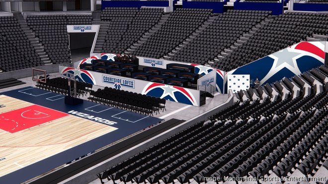 Washington Wizards unveil 'Courtside Lofts' premium seating option at ...