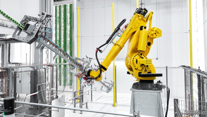 Vertical farm company Plenty opens in Compton - L.A. Business First