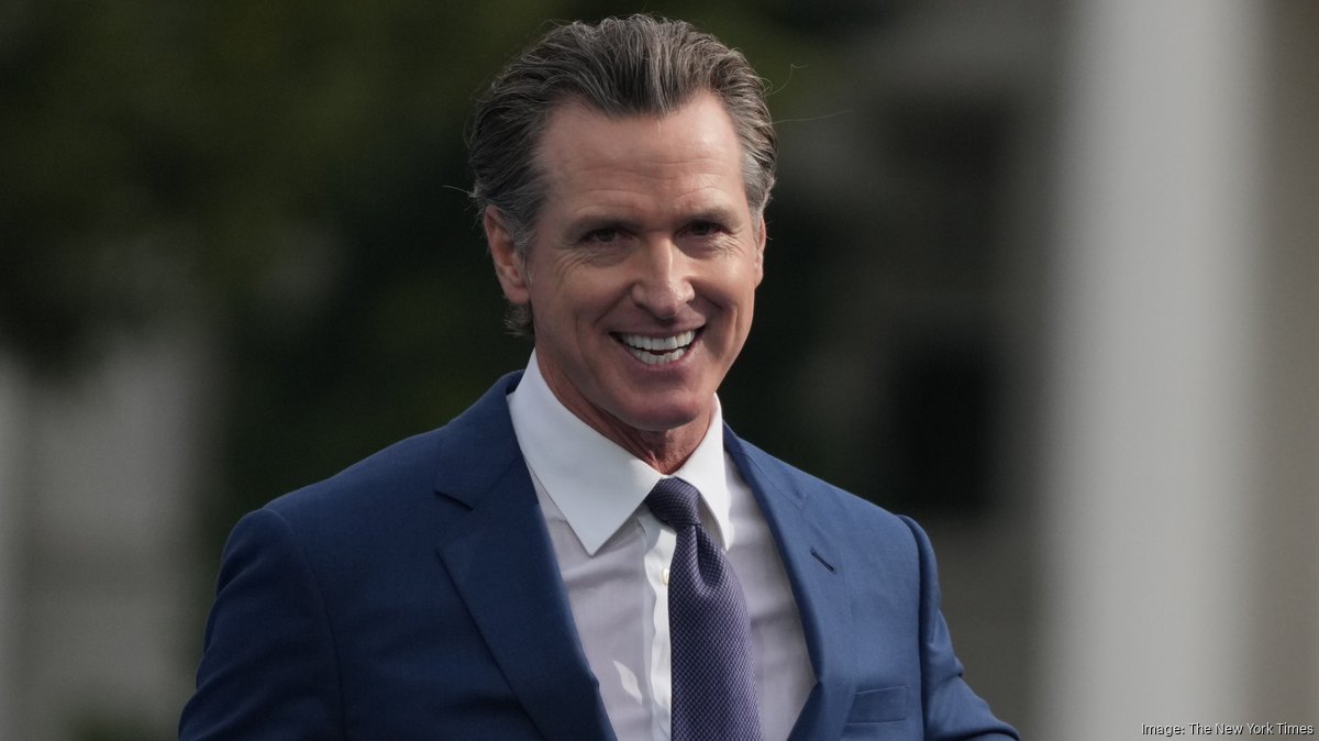 Gov. Gavin Newsom says says green tech, carbon reduction will lead to ...