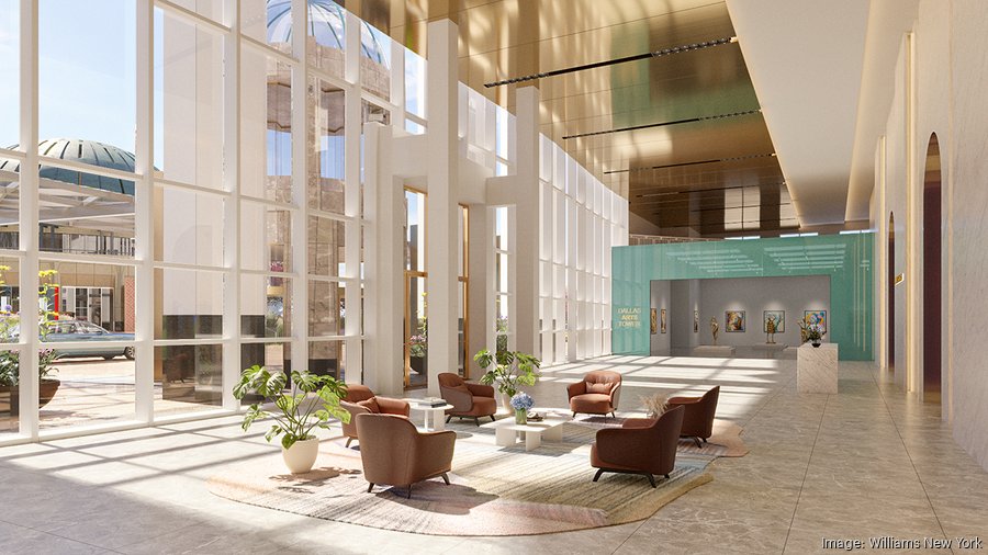 Chase Tower, rebranded as Dallas Arts Tower, set to undergo renovations ...