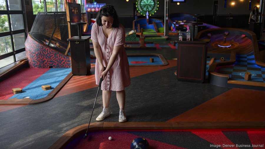 Peek inside Denver's newest mini-golf venue (Photos) - Denver Business ...