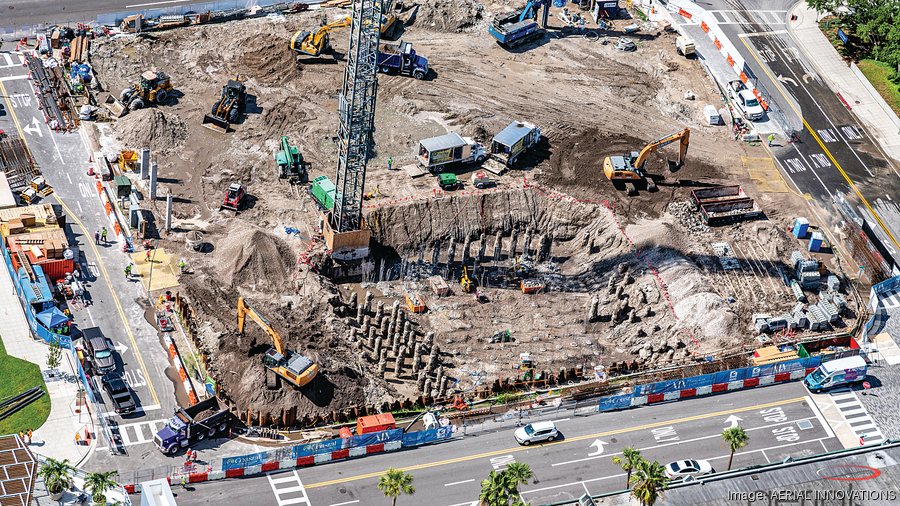 AER tower in downtown Tampa construction timeline - Tampa Bay Business ...