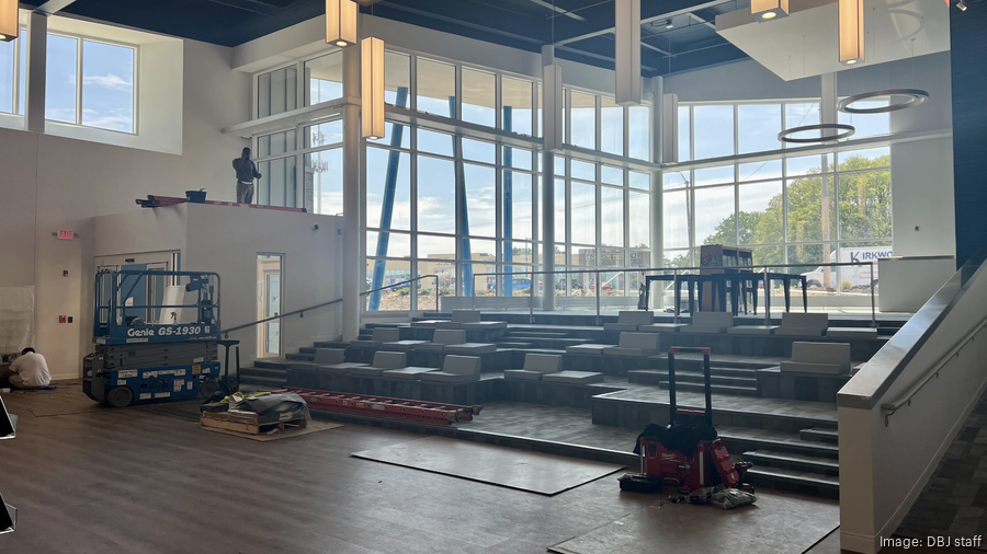 Glance inside the soon-to-open Huber Heights library - Dayton Business ...