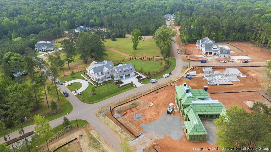 Million-dollar home community in Raleigh fills up - Triangle Business ...