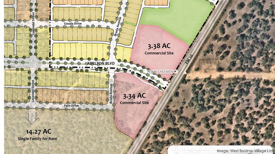Bastrop: New homes, businesses on way in large Adelton community ...