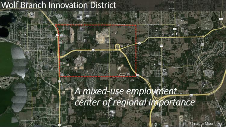 Florida Lake County Wolf Branch Innovation District Mount Dora ...