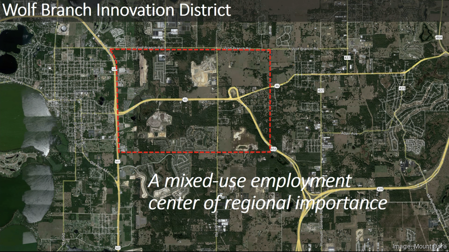 Florida Lake County Wolf Branch Innovation District Mount Dora ...