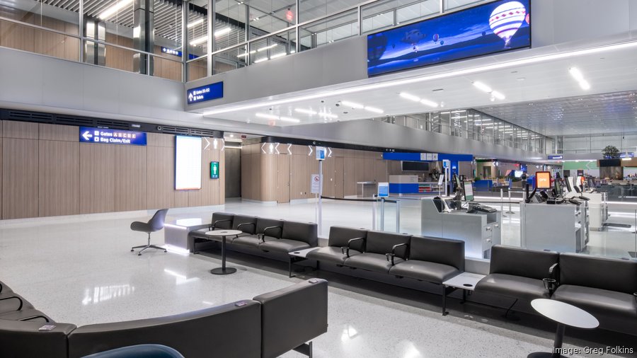 Final design revealed for DFW's Terminal D extension (Photos) - Dallas ...