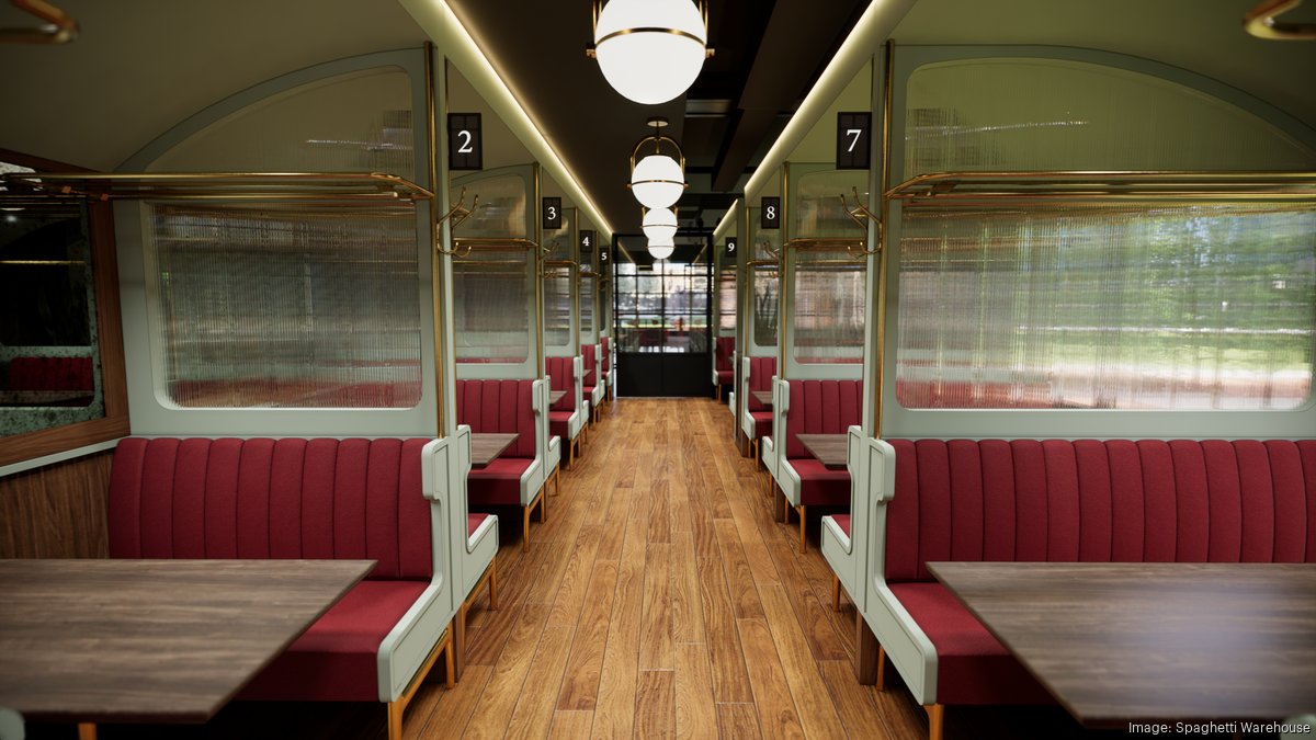 Spaghetti Warehouse unveils how its new 'trolley' will look downtown ...