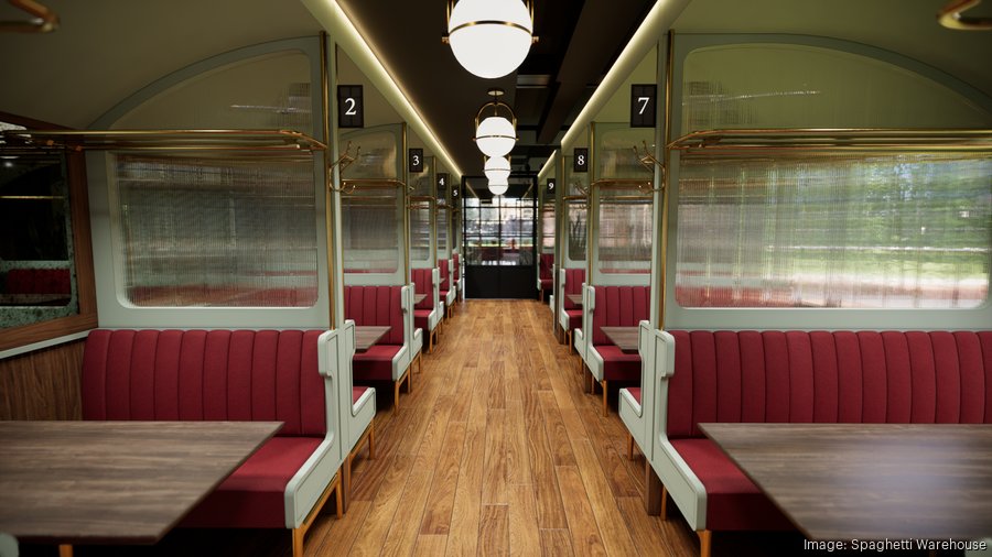 Spaghetti Warehouse unveils how its new 'trolley' will look downtown ...