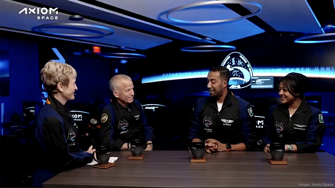 Houston Inno - Axiom Space returns from International Space Station ...