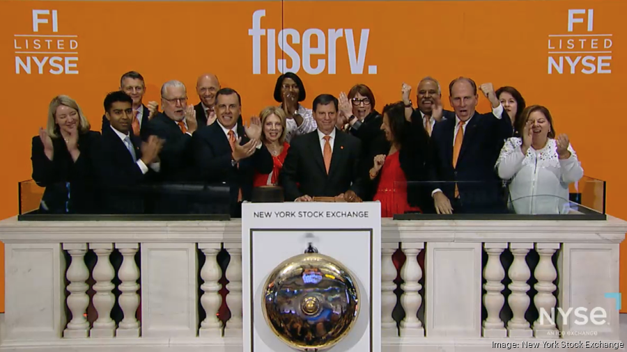 Fiserv rings New York Stock Exchange opening bell, starts work on ...
