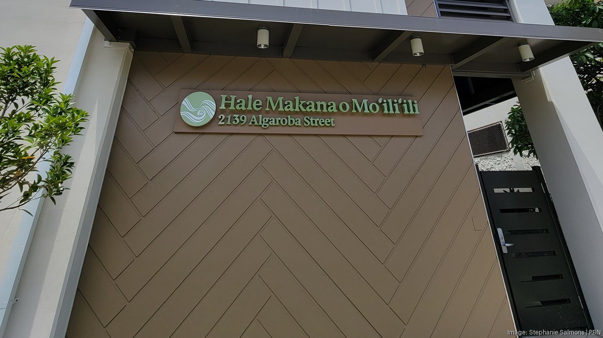 Affordable senior housing project opens in Moiliili - Pacific Business News