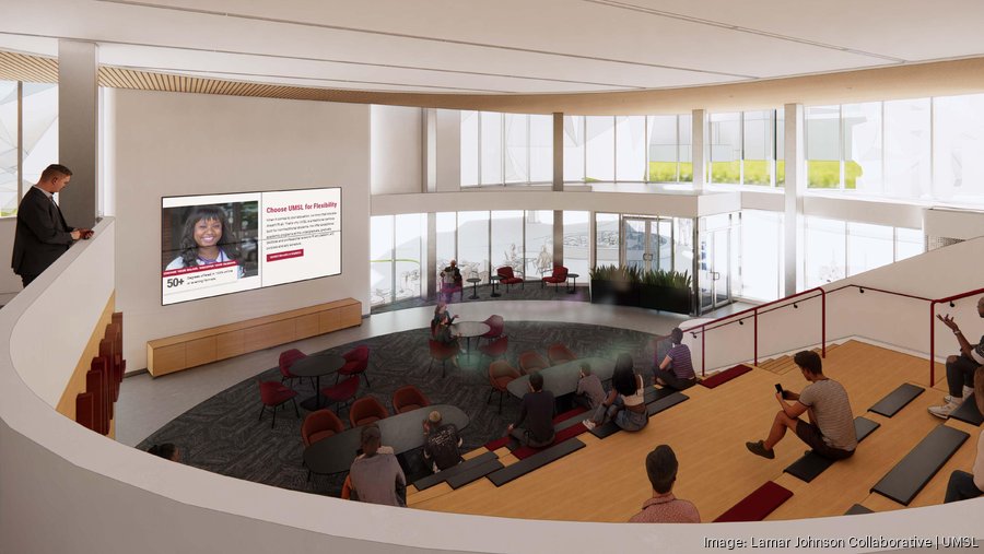 UMSL begins construction on new $16.5M alumni center - St. Louis Business Journal