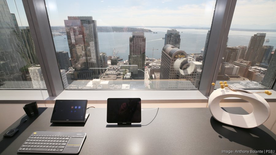 CBRE's pricey new Seattle office lifts curtain on hybrid work (Photos ...