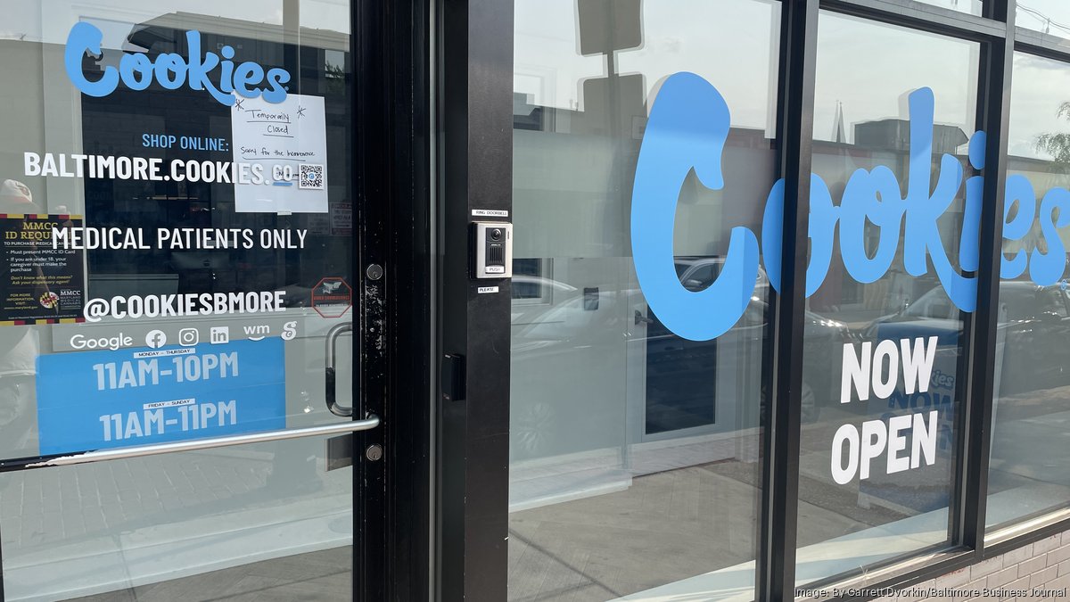 Baltimore dispensary Cookies shut down for violations just days after ...