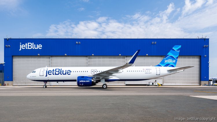 JetBlue to repaint its planes with a lot more blue paint - New York ...