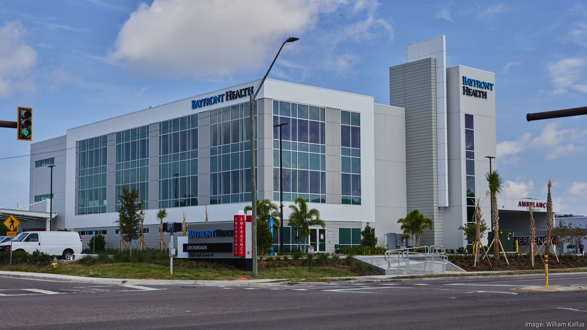 Bayfront Health opens St. Petersburg ER - Tampa Bay Business Journal