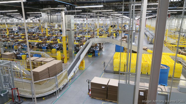 Inside an Amazon warehouse efficiency is paramount - Puget Sound ...