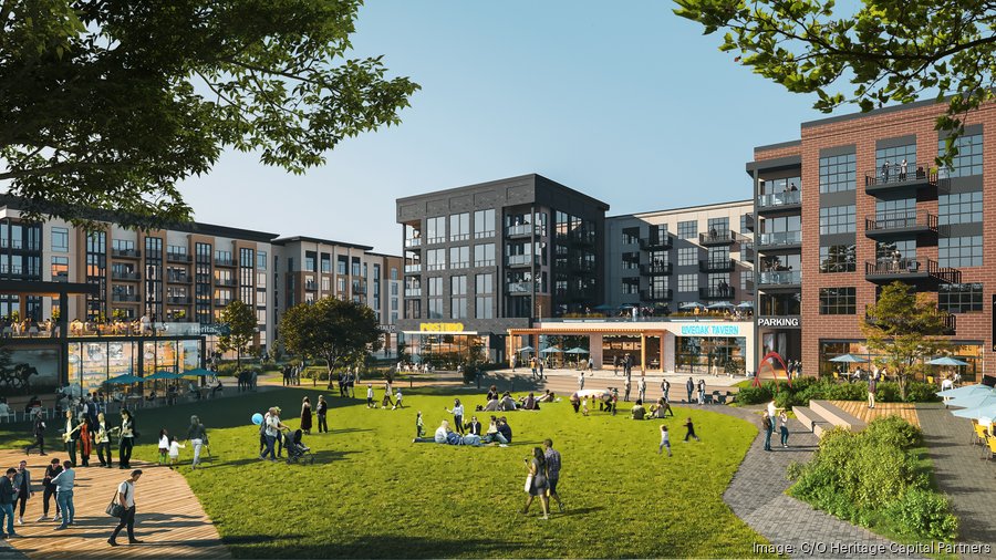 $500M Cary development grows to 800 apartments plus office and retail ...