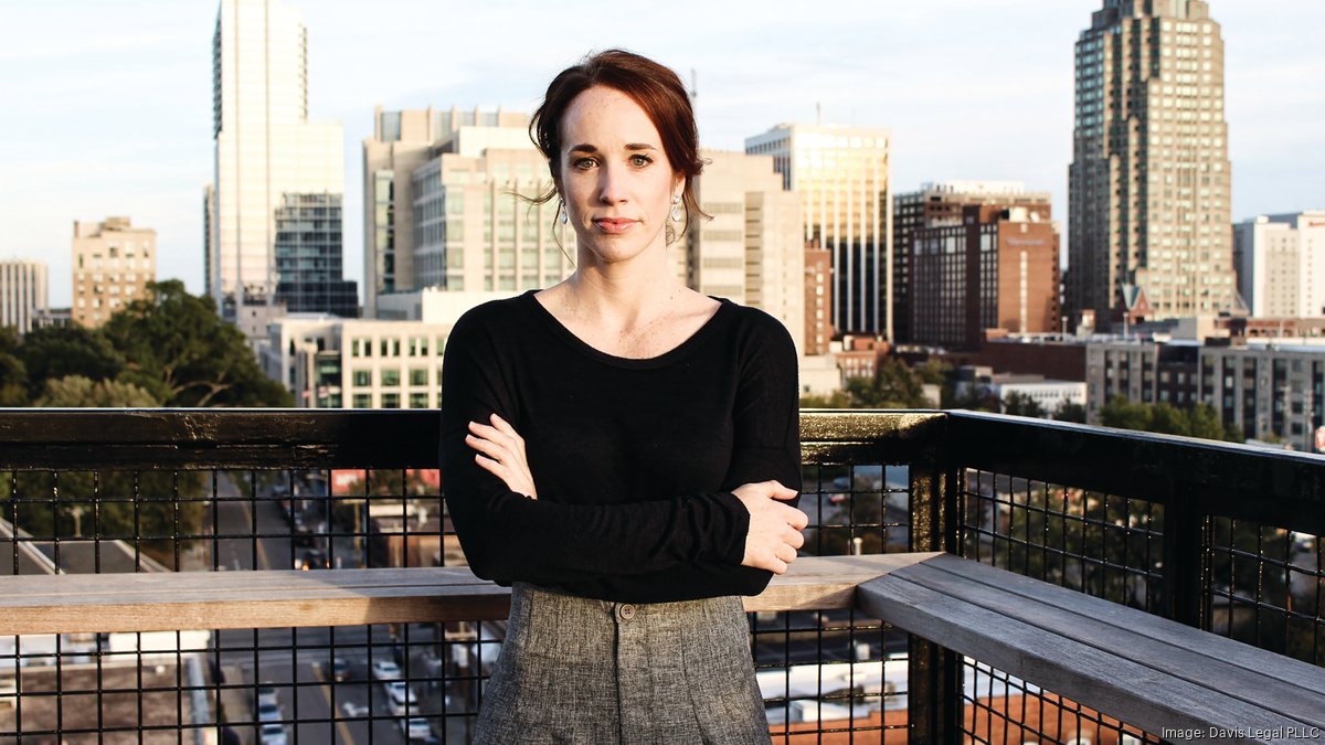 2023 40 Under 40 Awards: Morgan Davis with Davis Legal PLLC - Triangle ...