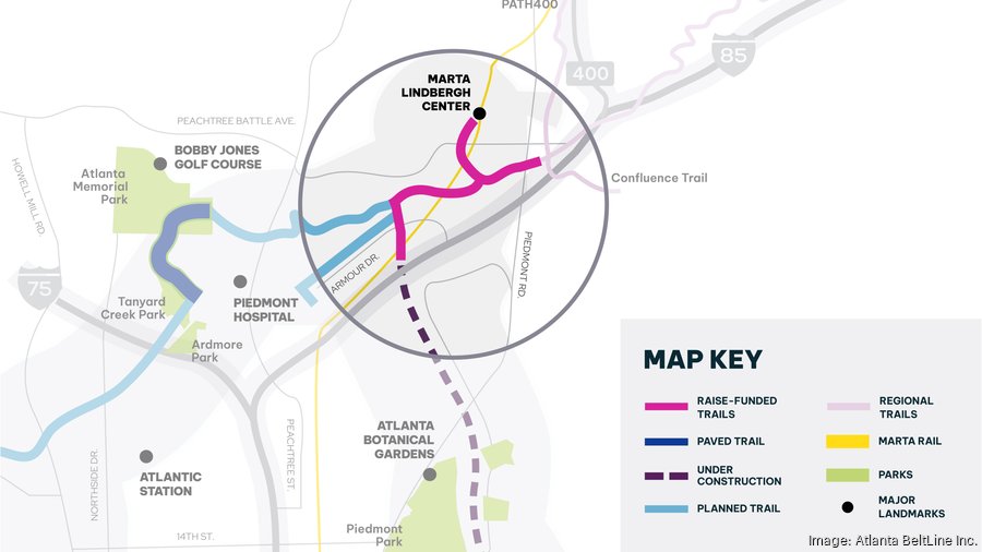 Atlanta BeltLine secures grant for Buckhead link - Atlanta Business ...