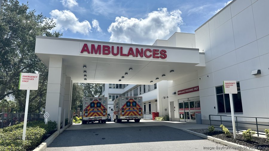 Bayfront Health St. Petersburg’s ambulance bay construction begins ...