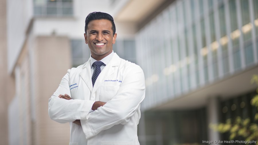 2023 40 Under 40 Awards: Dr. John Purakal with Duke Health - Triangle ...