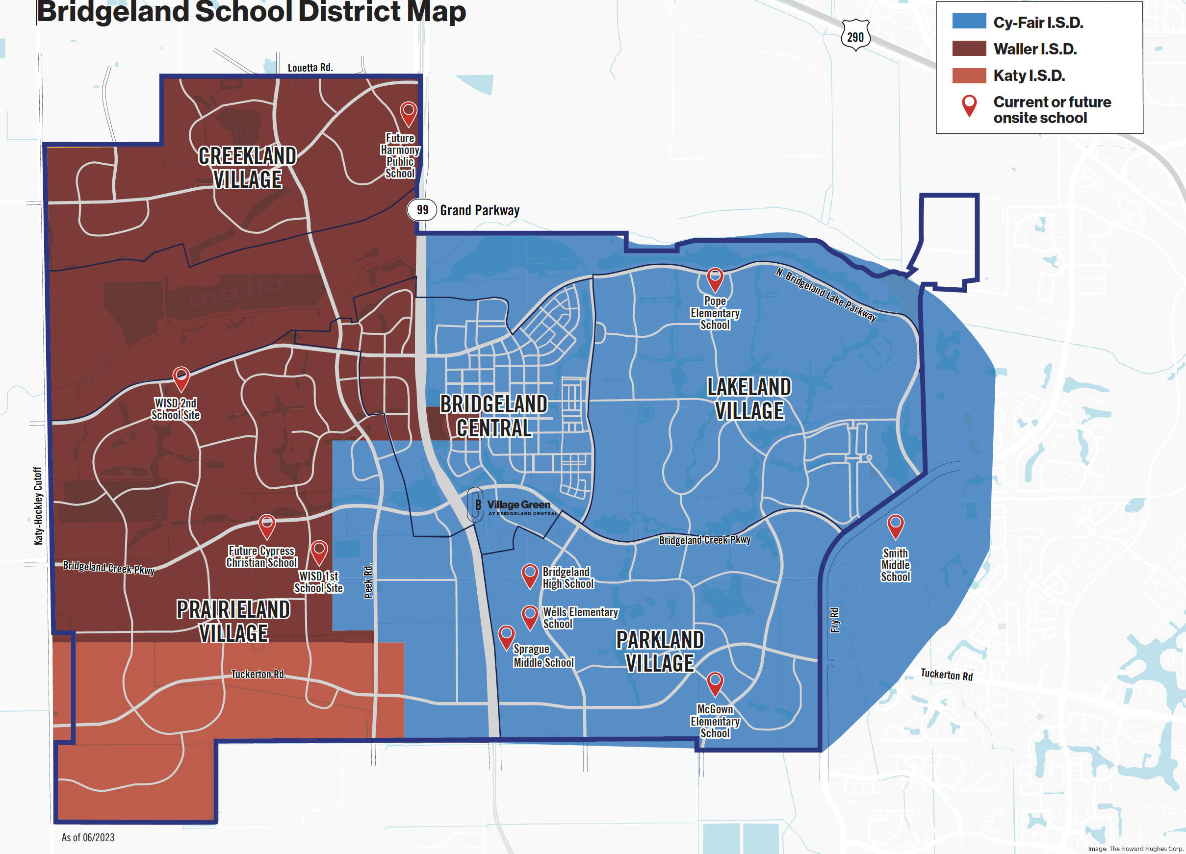 Construction underway for first Waller ISD school in Bridgeland ...