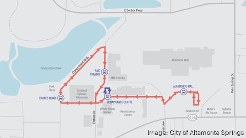 Altamonte Springs to start self-driving shuttle service downtown ...
