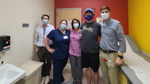 Track athlete undergoes life-changing scoliosis surgery at Brenner ...