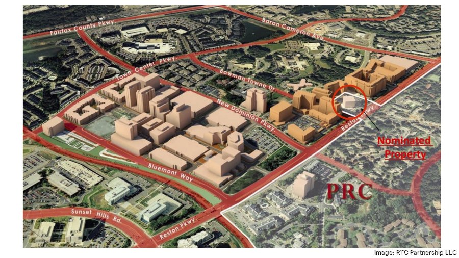 Planned Reston office tower now envisioned for residential - Washington ...