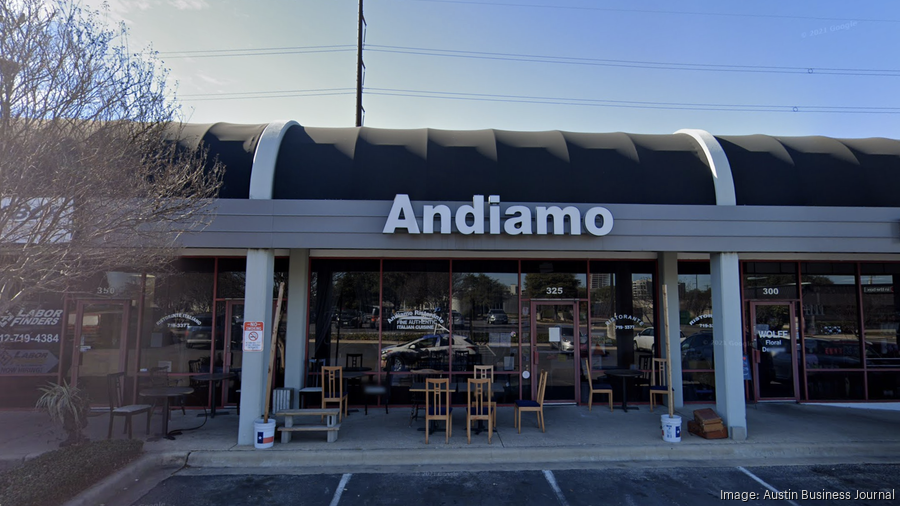 Italian restaurant Andiamo has new owners in Austin — here's what they ...