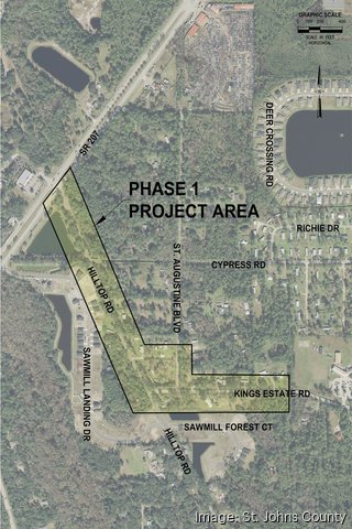 $5 million first phase of St. Johns County road project to start in ’25 ...