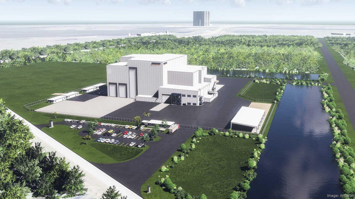 Amazon Florida Kennedy Space Center satellite project - Orlando ...