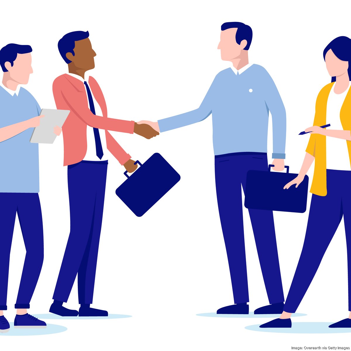 Business Etiquette Clipart